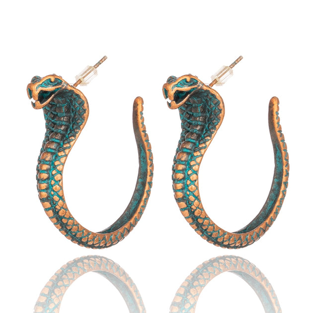 Egyptian cobra earrings store