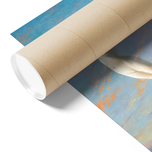 "Selene" by Albert Aublet Matte Poster – Bleak Boutique