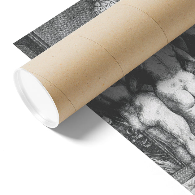 "The Four Witches" by Albrecht Dürer Matte Poster – Bleak Boutique